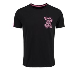 Key Largo T-Shirt 'MT WHAT' Herren Gr&ouml;&szlig;e S schwarz