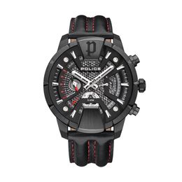 Police Analog Watch 'Huntley' male Black size One Size