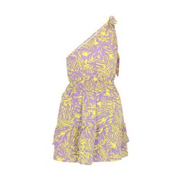 ebeeza Sommerkleid 'Spring Summer' Damen Größe 34 gelb / helllila