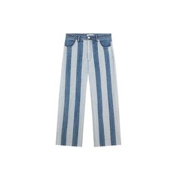Scalpers Straight Patch Denim Pant ' ' Damen Gr&ouml;&szlig;e 34 blau / indigo