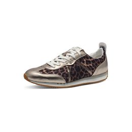 Tamaris Sneaker Damen Gr&ouml;&szlig;e 40 braun / gold / schwarz