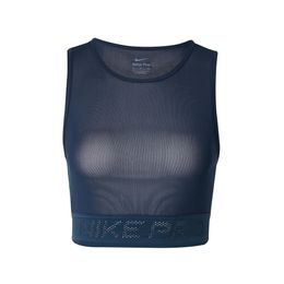 Nike Sporttop 'PRO' Damen Gr&ouml;&szlig;e M navy / wei&szlig;
