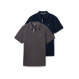 Tom Tailor Poloshirt Herren Gr&ouml;&szlig;e XL marine / dunkelgrau