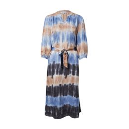 Minus Kleid 'Anya' Damen Gr&ouml;&szlig;e 42 sand / navy / hellblau / wei&szlig; Sommerkleid