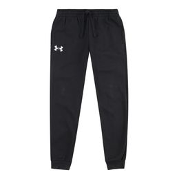 Under Armour Sporthose 'Rival' Jungen Gr&ouml;&szlig;e 176/188 schwarz / wei&szlig;