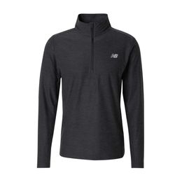 New Balance Performance Shirt 'Space Dye' male size L Light grey / mottled black