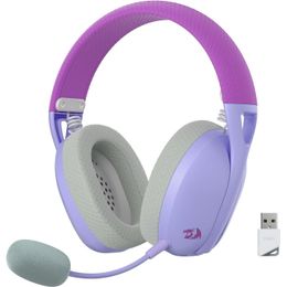 Gaming Headset - Leichtgewicht - 7.1 Surround Sound - 40MM Treiber - Abnehmbares Mikrofon - Mehrere Plattformen für PC, PS5/4/3, Switch, Handy, Lila