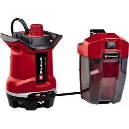 Akku-Gartenpumpe Einhell "Schmutzwasserpumpe GE-DP 18/25 Li - Solo", rot, B:23cm H:30,5cm L:37,5cm, Pumpen, 7.500 l/h, Power X-Change, ohne Akku und Ladegerät
