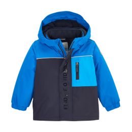 Funktionsjacke "FIOW 22 MNS JCKT", Jungen, Gr. 122/128, blau, Oberstoff: 100% Polyester, Futter: 100% Polyester, Wattierung: 100% Polyester, FIRST INSTINCT BY Killtec, Jacken, Wasserdichte Winterjacke mit Grow-Up-Funktion, reflektierendes Design