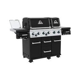 Broil King Gasgrill Imperial 690 IR schwarz/edelstahl, mit Infrarot-Seitenbrenner und Heckbrenner