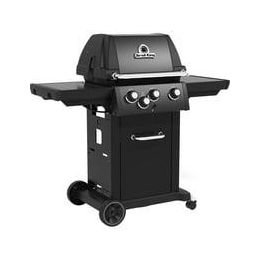 Broil King Gasgrill Royal 340 Shadow schwarz, mit Seitenbrenner