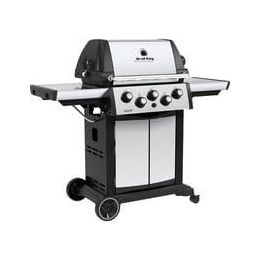 Broil King Gasgrill Signet 390 edelstahl/schwarz, mit Seiten- und Heckbrenner
