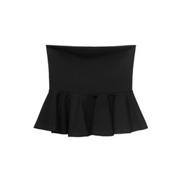 Mango Top 'PEPLUM' female Black size S