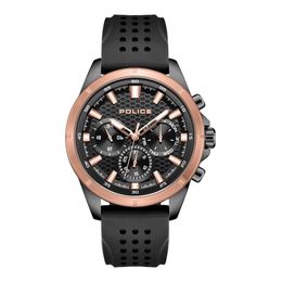 Police Analog Watch 'Motion' male Black size One Size