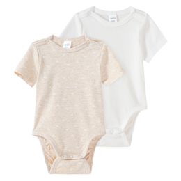 Topomini 2 Baby Bodys mit Bio-Baumwolle