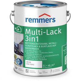 Remmers Multi-Lack 3in1 wei&szlig; RAL 9016, 5 l