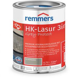 Remmers HK-Lasur 3in1 Grey-Protect silbergrau RC-970, 0,75 l