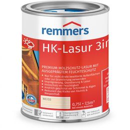 Remmers HK-Lasur 3in1 weiß RC-990, 0,75 l