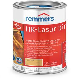 Remmers HK-Lasur 3in1 hemlock RC-120, 0,75 l