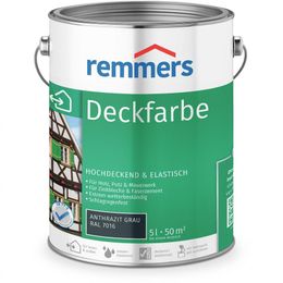 Remmers Deckfarbe anthrazitgrau RAL 7016, 5 l