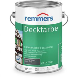 Remmers Deckfarbe basaltgrau RAL 7012, 2,5 l
