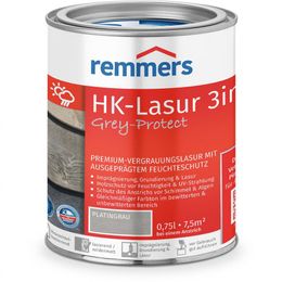 Remmers HK-Lasur 3in1 Grey-Protect platingrau FT-26788, 0,75 l