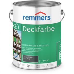 Remmers Deckfarbe basaltgrau RAL 7012, 5 l