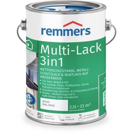 Remmers Multi-Lack 3in1 wei&szlig; RAL 9016, 2,5 l