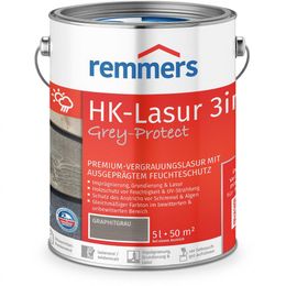 Remmers HK-Lasur 3in1 Grey-Protect graphitgrau FT-25416, 5 l