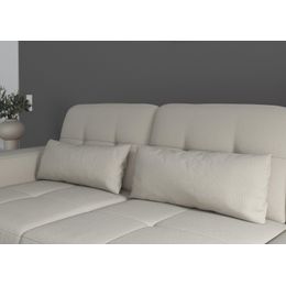 Sit & More Sofakissen SIT & MORE "Baviene", beige (creme), B:65cm H:25cm T:11cm, Polsterauflagen, Sofa-Zubehör Deko-Kissen Sofakissen, Set, bestehend aus 2 Nierenkissen