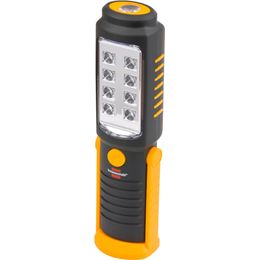 Fa.Brennenstuhl LED Taschenlampe BRENNENSTUHL, schwarz (schwarz, transparent), B:5,5cm H:21,5cm L:4,5cm, Kunststoff, Mobilleuchten, inkl. Batterien