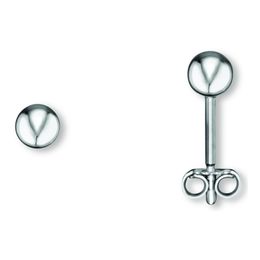 Paar Ohrhänger ONE ELEMENT "Kugel Ohrringe Ohrstecker aus 925 Silber", silber, Ohrringe, Damen, Damen, Silber 925 (Sterlingsilber), Damen Silber Schmuck Kugel