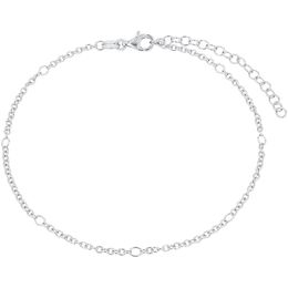 Fußkette Amor "2038564, 2038578", silber (silberfarben), Fußketten, Silber 925 (Sterlingsilber)
