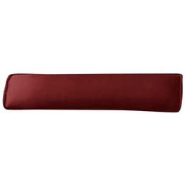 Sofakissen W.Schillig "broadway", rot (ruby rot z59), B:70cm H:18cm T:10cm, Longlife Xtra-Leder Z59: Glattleder mit modischer Prägung. Hautstärke 0, 9 - 1, 1 mm, Polsterauflagen, für die Ecksofas und den 2-Sitzer, Breite 70 cm