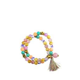 Armband "NewDelhi", Damen, Gr. Glas, bunt (multi), Collezione Alessandro, Armbänder