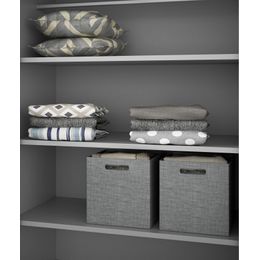 Einlegeboden FORTE "KASHMIR", grau, B:103,8cm H:55,5cm T:2,2cm, Spanplatte, Einlegeböden, Einlegeböden 3er Set, Ergänzung zu 74094962, schafft Ablagefläche