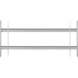 Fensterschutzgitter Alberts "Secorino Basic", silber (silberfarben), B:70cm H:30cm, Stahl, Schutzgitter, Breite: 50 - 65 cm und 70 - 105 cm, Höhe: 30 und 45 cm