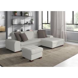 Sit & More Sofakissen SIT & MORE "Luxor", braun (nuss), B:50cm H:50cm T:20cm, Polsterauflagen, Sofakissen, 2-teiliges Kissenset in Samtoptik