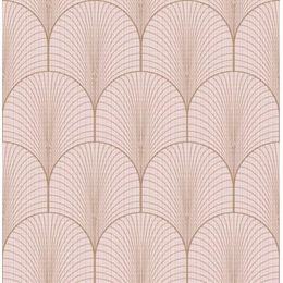 Vliestapete SUPERFRESCO EASY "Josephine", rosa, B:0,53m L:10m, Vlies, Tapeten, Rosa - 10mx52cm