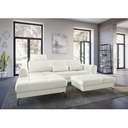Sit & More Sofakissen SIT & MORE "Bendigo", weiß (altweiß), B:65cm H:25cm T:10cm, Polsterauflagen, Sofa-Zubehör Deko-Kissen Sofakissen, im 2-er Set