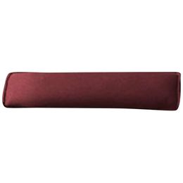 Sofakissen W.Schillig "broadway", rot (burgundy z69), B:70cm H:18cm T:10cm, Longlife Xtra-Leder Z69: Das feinnarbige, gedeckte Softleder Z69 besticht durch seine außergewöhnliche Weichheit im trendigen »Vintage-Look«, Hautstärke 0, 9 - 1, 1 mm, Polsterauflagen, für die Ecksofas und den 2-Sitzer, Breite 70 cm