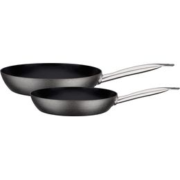 Pfannen-Set GSW "Avanti", grau (schwarz, edelstahlfarben), Ø:28cm, Pfannen, Induktion