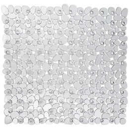 Duscheinlage Wenko "Paradise", transparent, B:54cm L:54cm, Thermoplastischer Kunststoff, Wanneneinlagen
