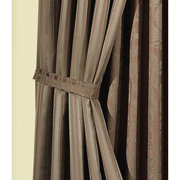 Raffhalter WIRTH "Jasmin", braun, B:60cm H:6cm, Viskosemischung, Raffhalter