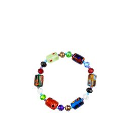 Armband "Mailand", Damen, Gr. Glas, bunt (multi), Collezione Alessandro, Armbänder