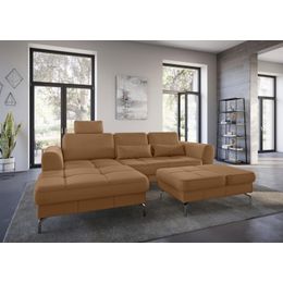 Sit & More Sofakissen SIT & MORE "Bendigo", braun (cappucino), B:65cm H:25cm T:10cm, Polsterauflagen, Sofa-Zubehör Deko-Kissen Sofakissen, im 2-er Set