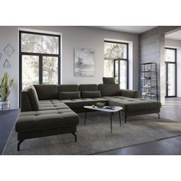 Sit & More Kopfst&uuml;tze SIT & MORE "Bendigo", grau (anthrazit), B:50cm H:25cm T:12cm, Polsterauflagen, Sofa-Zubeh&ouml;r Kopfst&uuml;tze