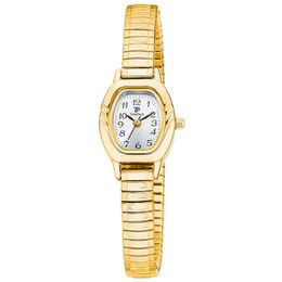 Quarzuhr, gold (goldfarben), Armbanduhren, Damen, Quarzuhr