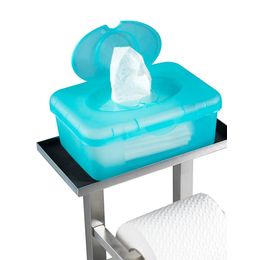 Badaccessoire-Set, silber (silberfarben), Badaccessoires-Sets