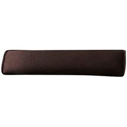 Sofakissen W.Schillig "broadway", braun (mocca z69), B:70cm H:18cm T:10cm, Longlife Xtra-Leder Z69: Das feinnarbige, gedeckte Softleder Z69 besticht durch seine außergewöhnliche Weichheit im trendigen »Vintage-Look«, Hautstärke 0, 9 - 1, 1 mm, Polsterauflagen, für die Ecksofas und den 2-Sitzer, Breite 70 cm